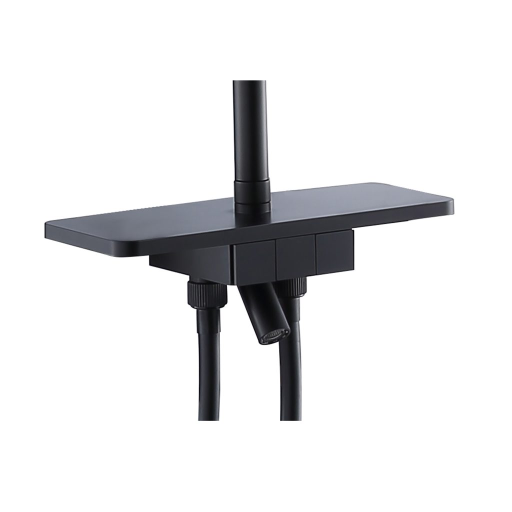 4-way Plastic Diverter Chrome Finish with button and shelf and lower ...